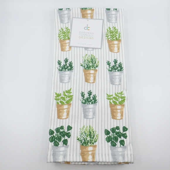 Deborah Connolly | Kitchen | Deborah Connolly Plants Kitchen Towels Nwt ...